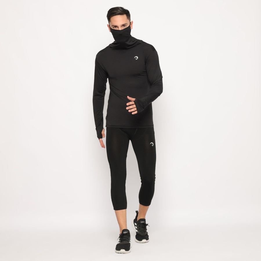 Jual WALDOS Baselayer Manset Pria Ninja Maskable Black Sports Olahraga ... Jual WALDOS Baselayer Manset Pria Ninja Maskable Black Sports Olahraga ...