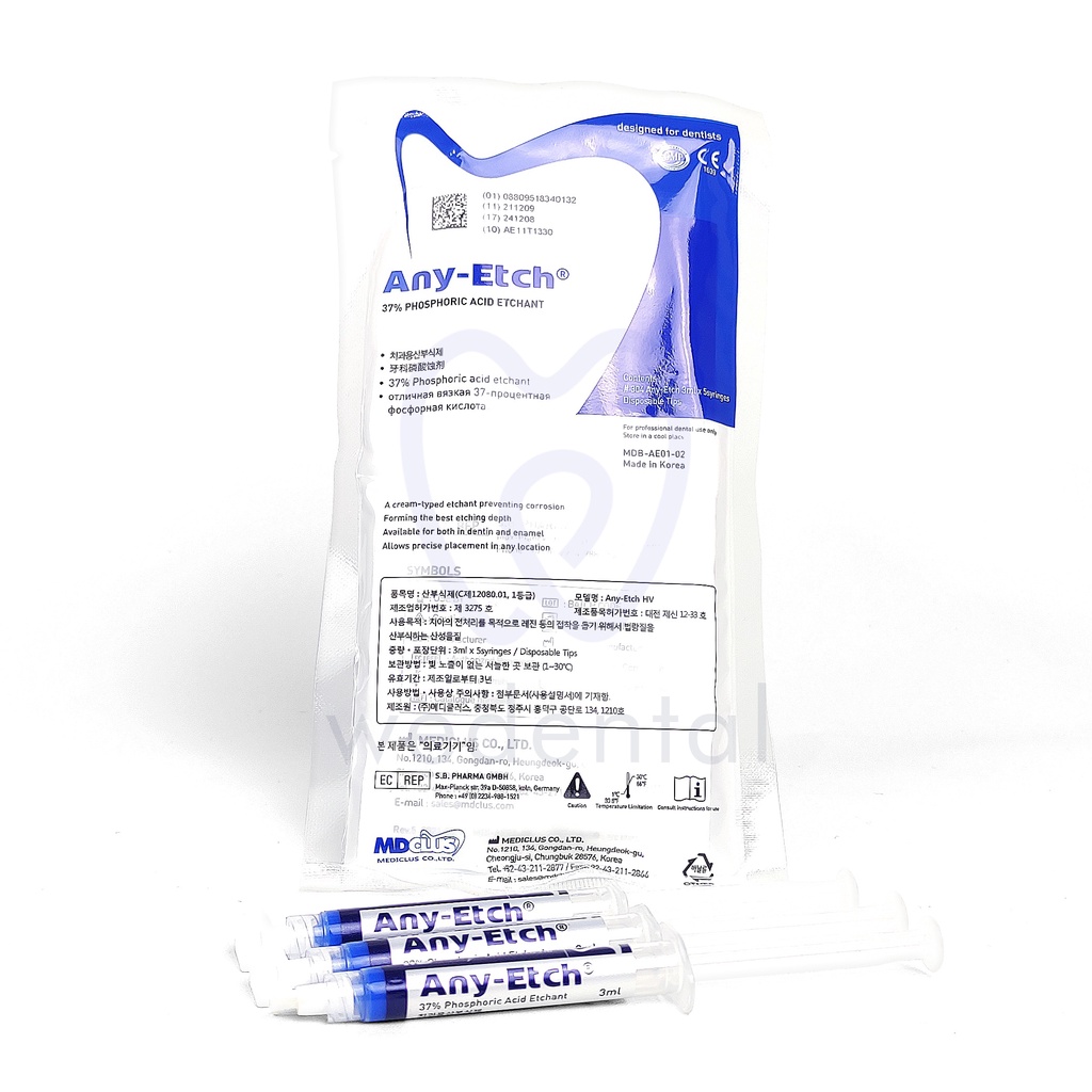 Jual ANY ETCH ETCHING Dental Etch Etching Gel Etsa Gigi Anyetch | Shopee Indonesia