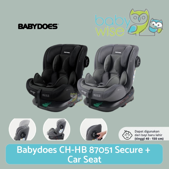 Jual Babydoes CH-HB 87051A Secure + Car Seat - Kursi Mobil Anak Bayi ...