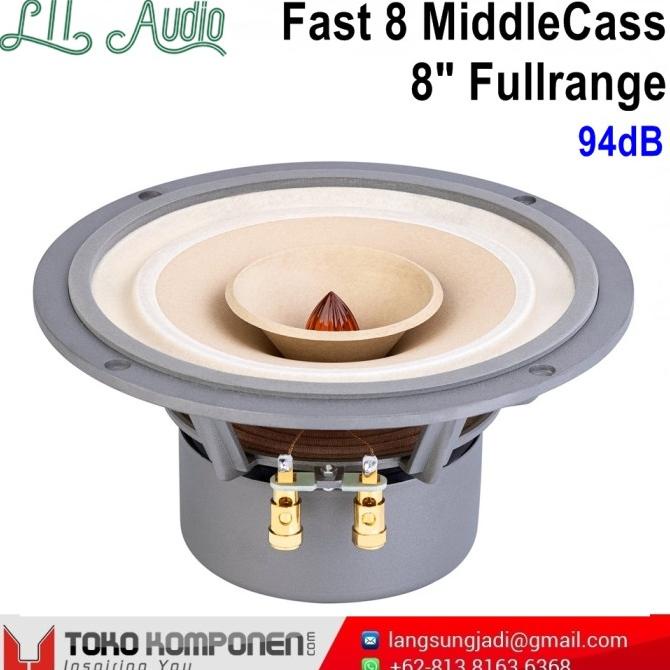 Jual Lii Audio Fast 8 MiddleClass 8 Fullrange Hi-Sens Speaker 2A3 300B ...