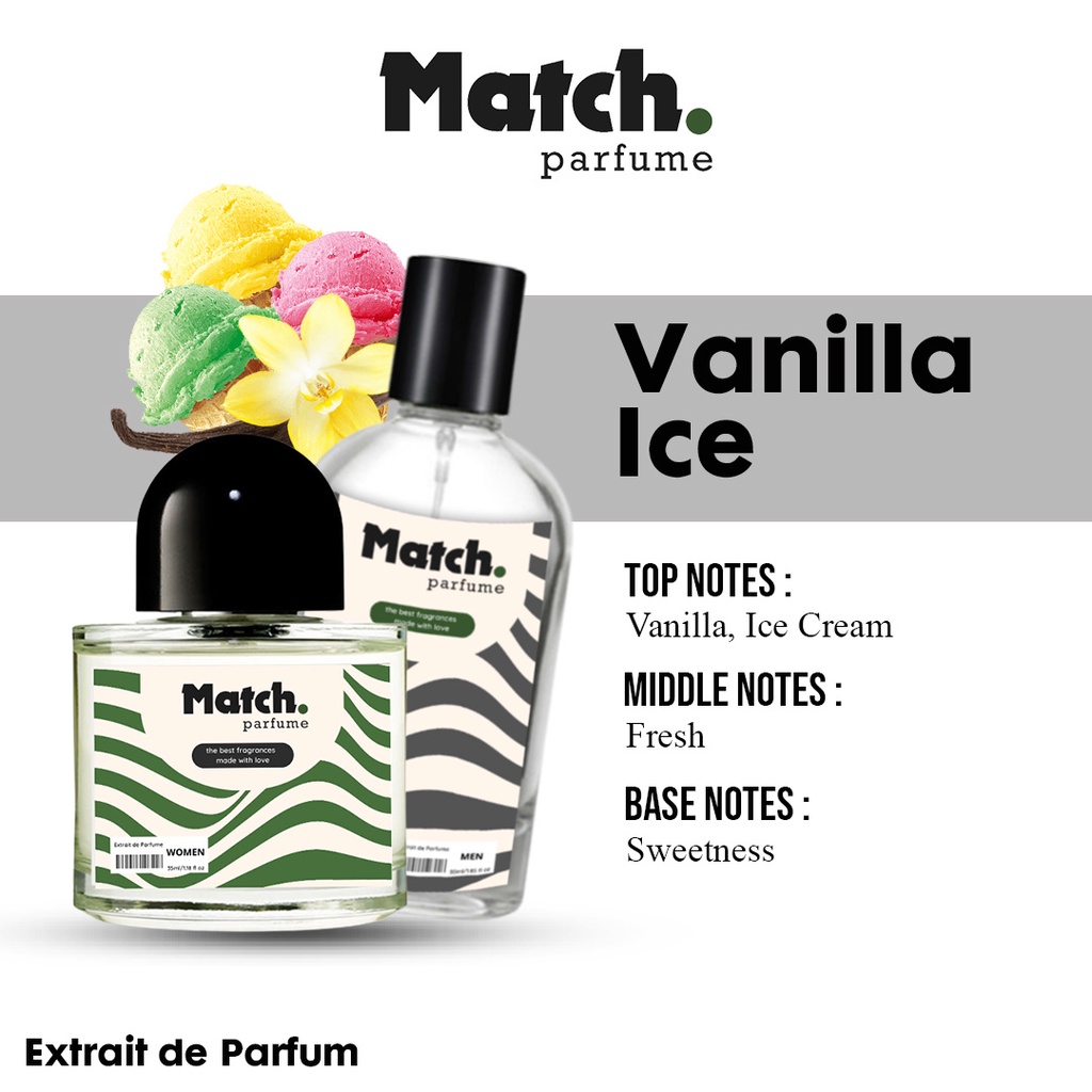 Jual Match Parfum Inspired by Vanilla Ice | Parfum vanilla ice eau de ...