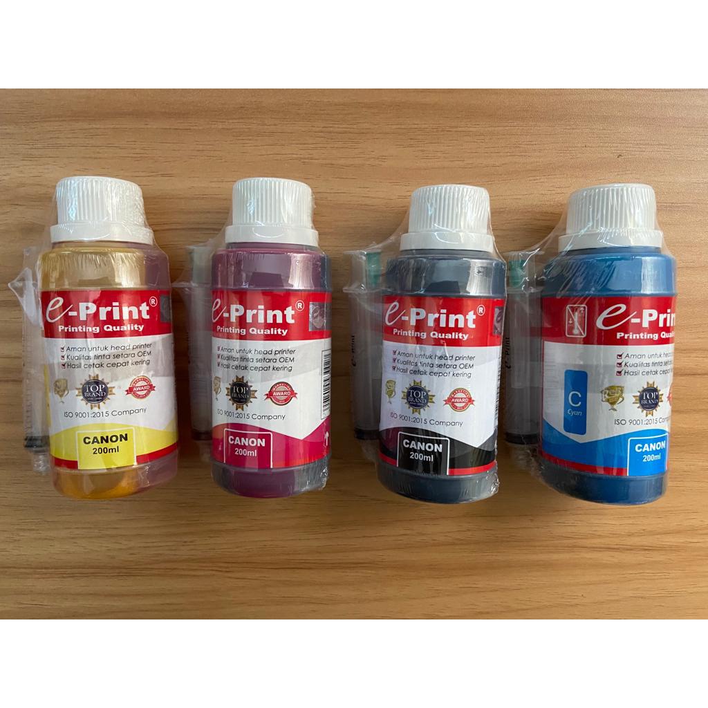 Jual Tinta Printer Canon e-Print Printing Quality 200ml | Shopee Indonesia