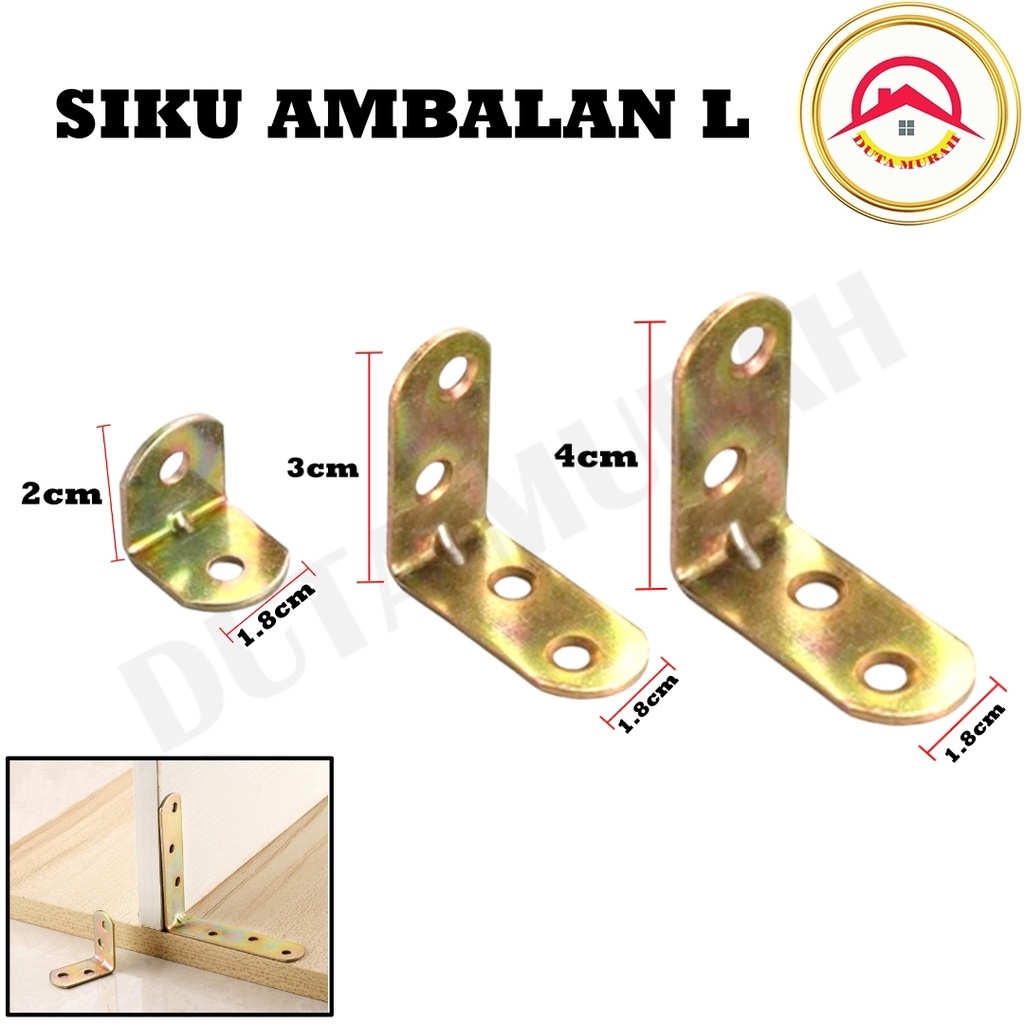 Jual Siku Rak Verseng / Plat Siku L Besi 2cm, 3cm, 4cm, 5cm, 6cm, 7cm ...