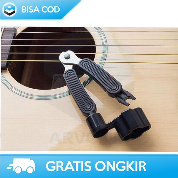 Jual ALAT PENGGANTI STRING GITAR 3IN1 ONEMUSIC MULTIFUNGSI MUDAH ...