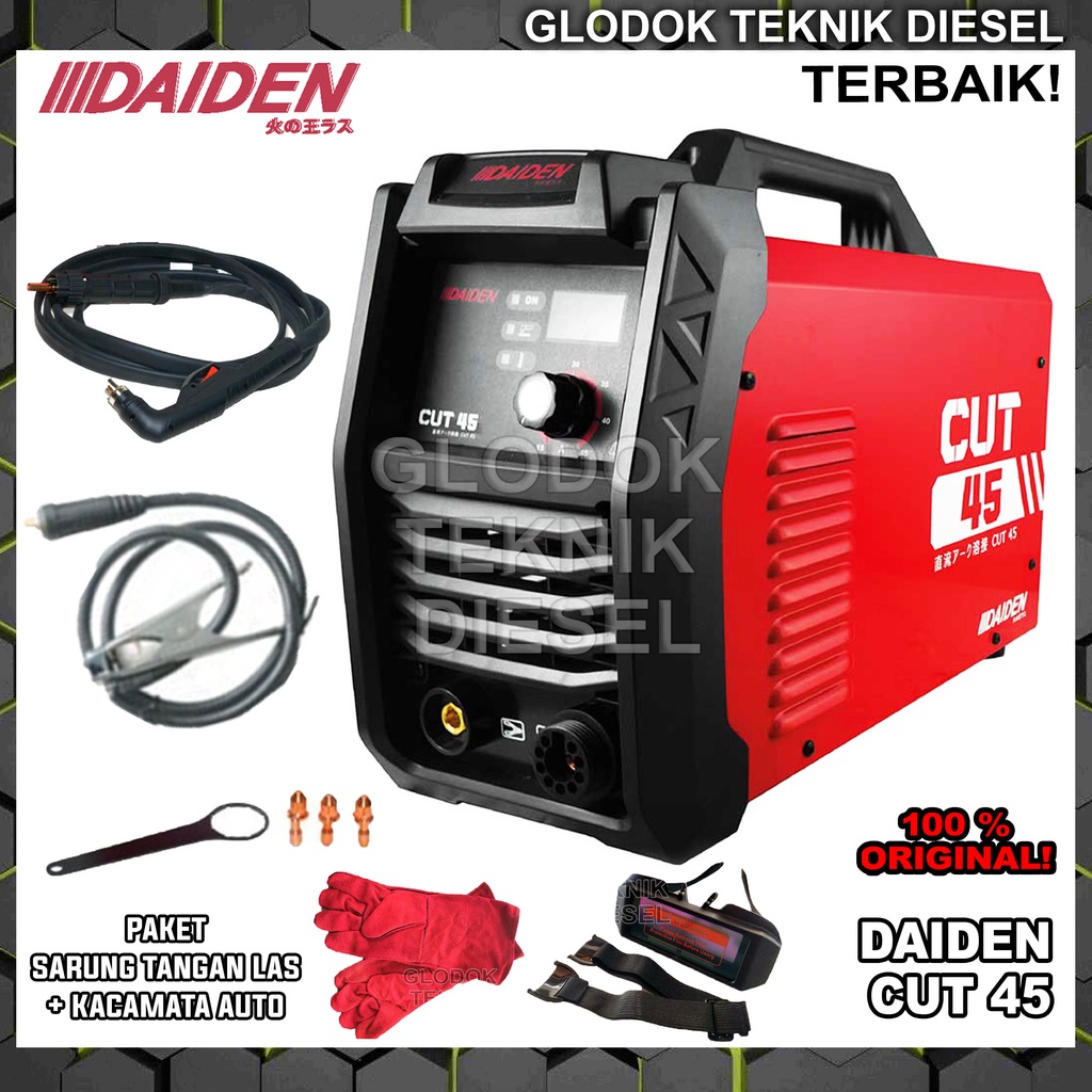 Jual DAIDEN Mesin Las Plasma CUTTING CUT 45 Welding Machine Potong Besi Stainless DAIDEN CUT45 ...