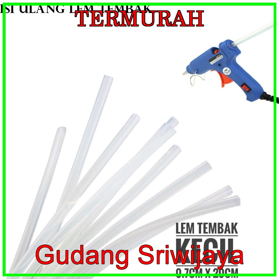 Jual ISI ULANG LEM TEMBAK / REFILL LEM TEMBAK / LEM BAKAR KECIL GLUE ...