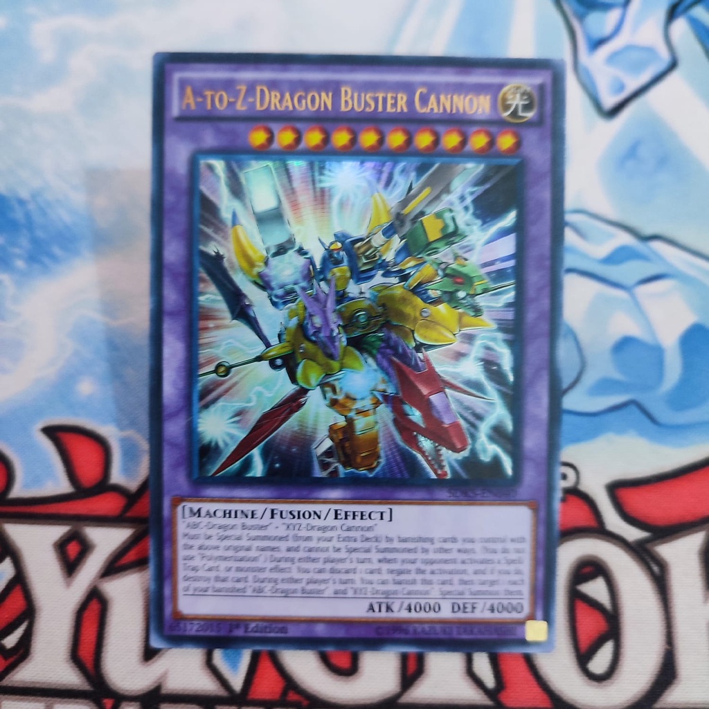Jual yugioh a to z dragon buster cannon SDKS ultra rare 1st original ...
