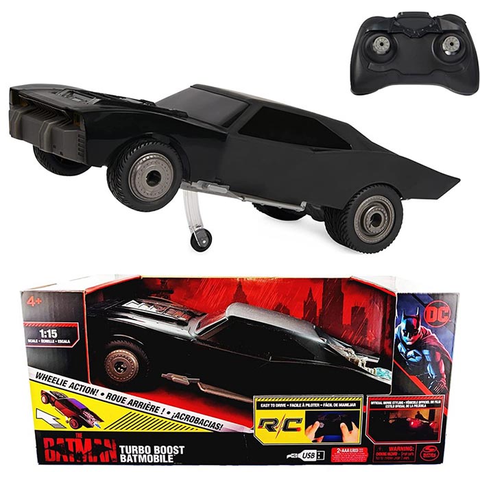 Jual Remote Control Car The Batman Turbo Boost Batmobile 1:15 | Shopee ...
