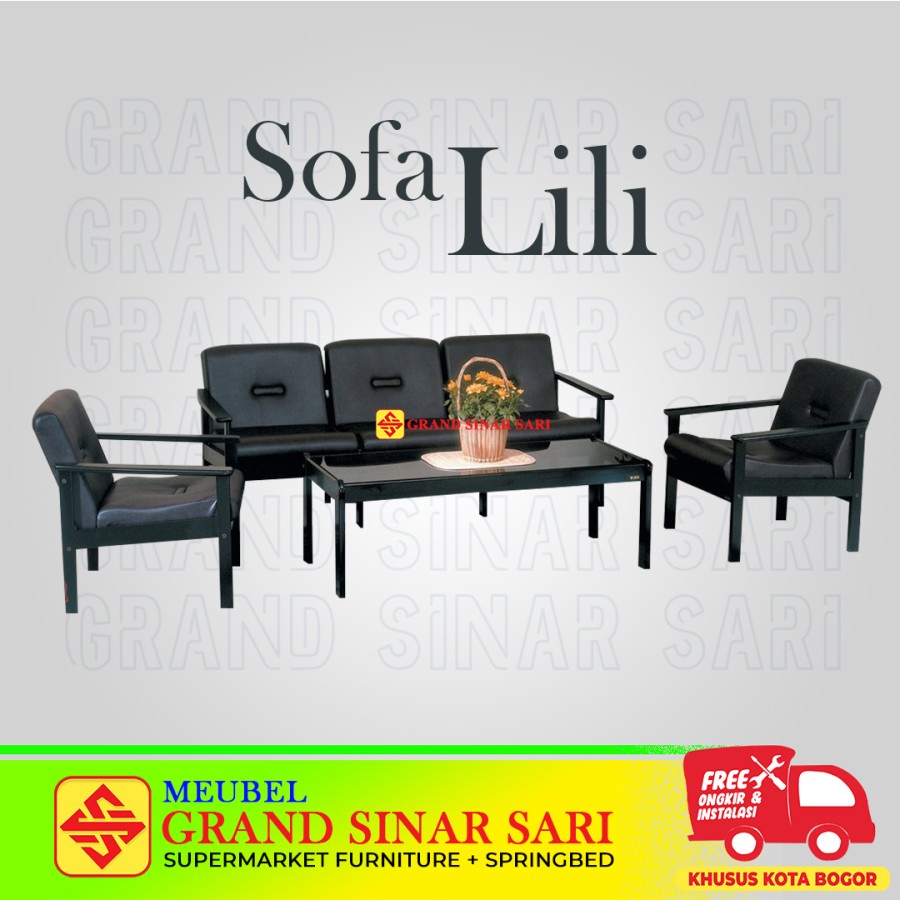 Jual Kursi Tamu Sofa Lily Siro Furniture Seat 311 plus Meja by Ligna ...