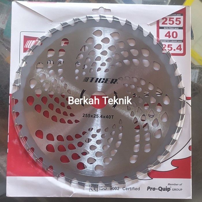 Jual !!!!!!] Pisau Potong Rumput Bulat Tiger Brush Cutter Blade ...
