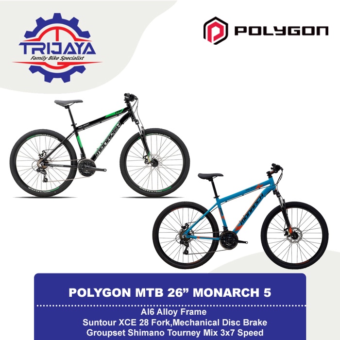 Jual Polygon Monarch M5 Sepeda MTB [26 Inch] | Shopee Indonesia