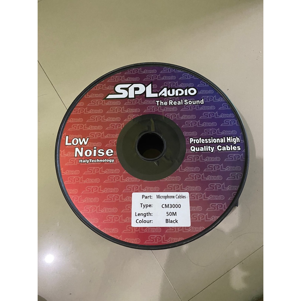 Jual kabel microphone SPL AUDIO CM 3000 Meteran Original | Shopee Indonesia