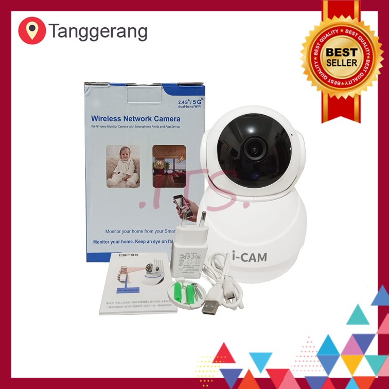Jual Bergaransi Ipcam Ip Camera Indoor Yi Iot Dome iCam 1080p Full HD ...