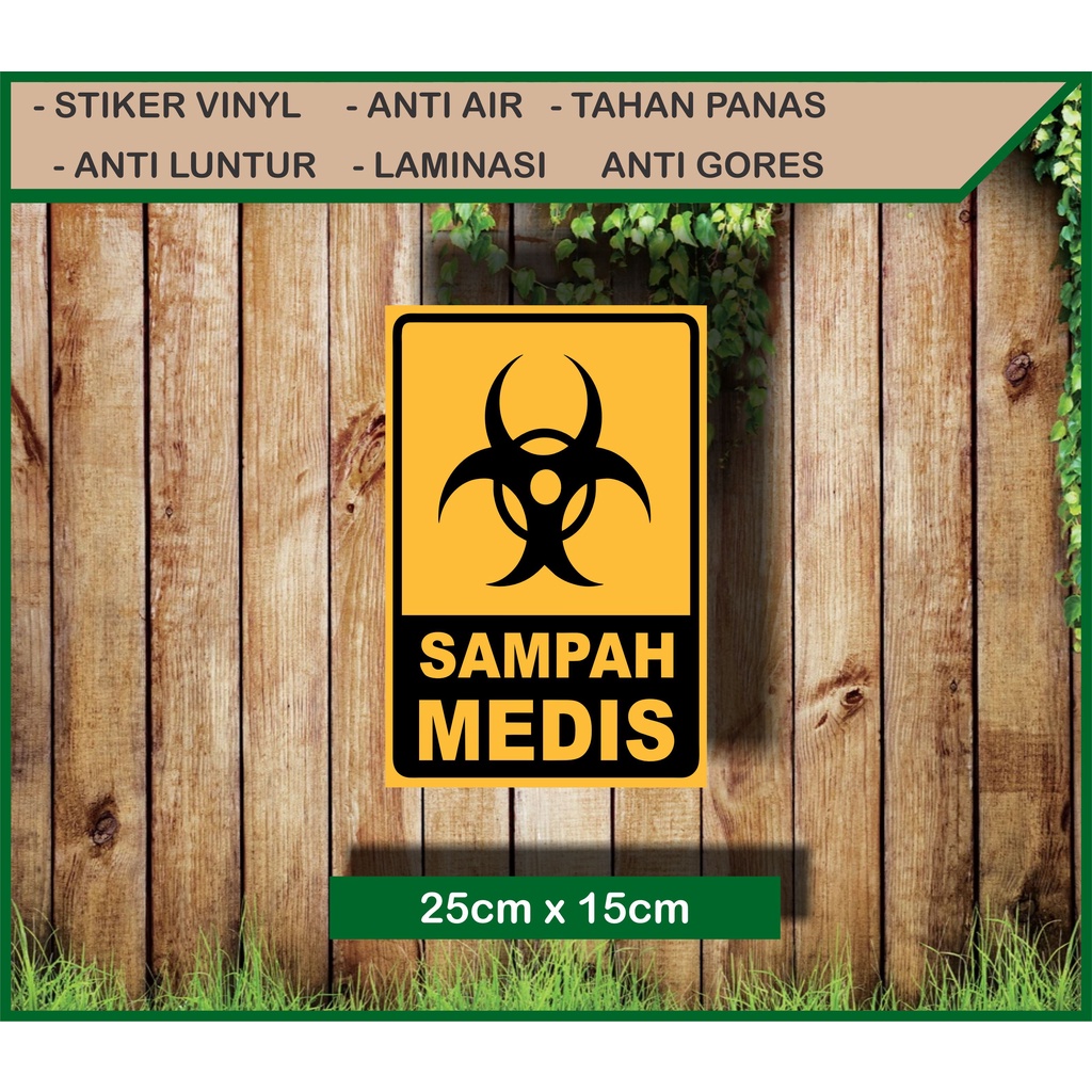 Jual STIKER SAMPAH MEDIS | Shopee Indonesia