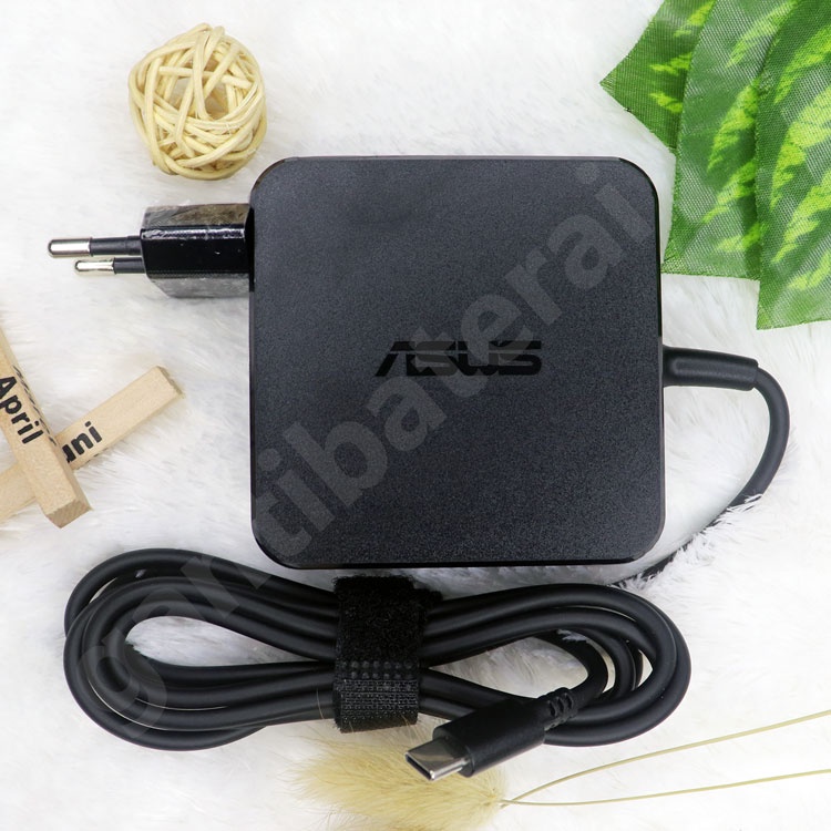 Jual Adaptor Charger laptop asus 65w type c | Shopee Indonesia