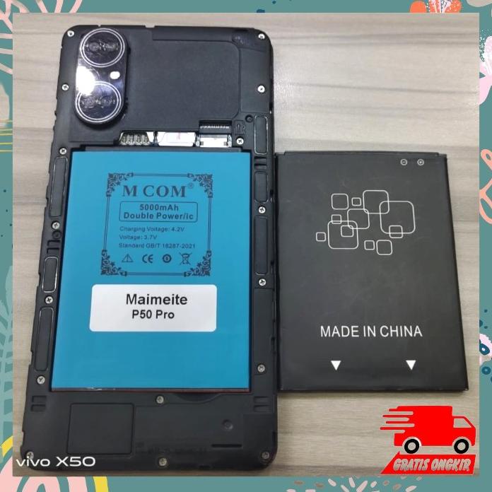 Jual Baterai Mcom Maimeite P50 Pro Double Power 5000Mah | Shopee Indonesia