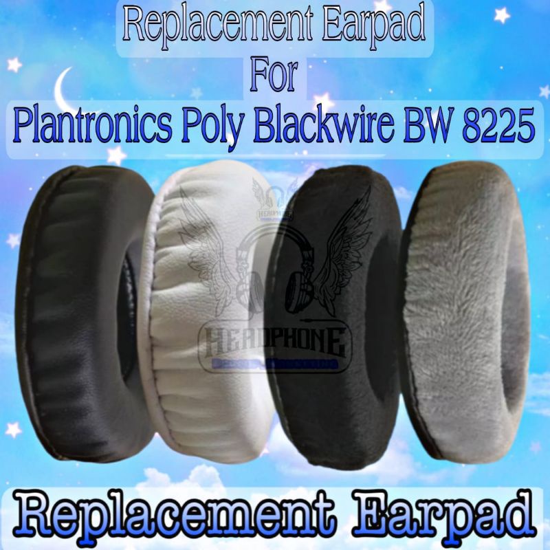 Jual Earcup Ear Pads Earpad Plantronics Poly Blackwire BW 8225 BW8225 ...