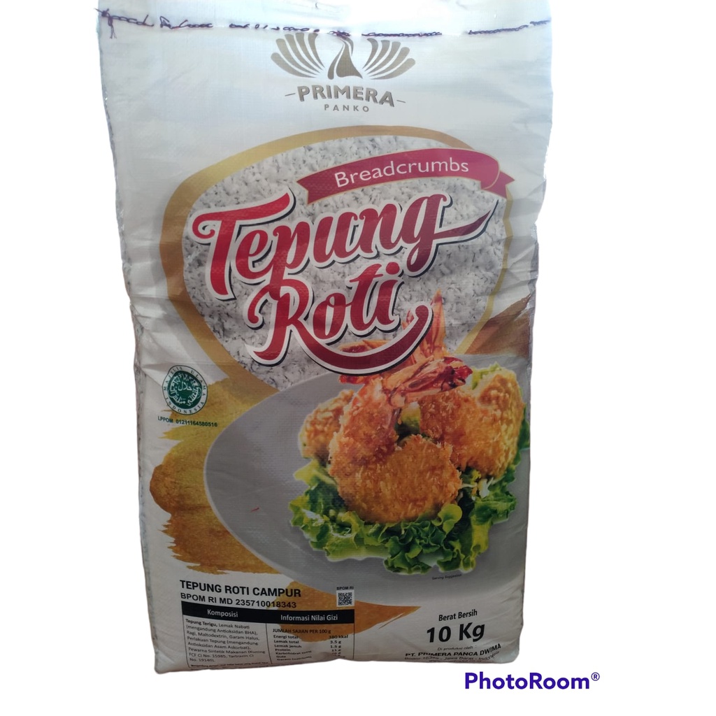 Jual Tepung Roti Panko PRIMERA 10 kg | Shopee Indonesia
