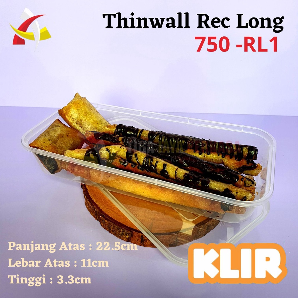 Jual Thinwall Klir Rectangle Long (RL1) 750 Klir / Thinwall 750ml Rec ... Jual Thinwall Klir Rectangle Long (RL1) 750 Klir / Thinwall 750ml Rec ...