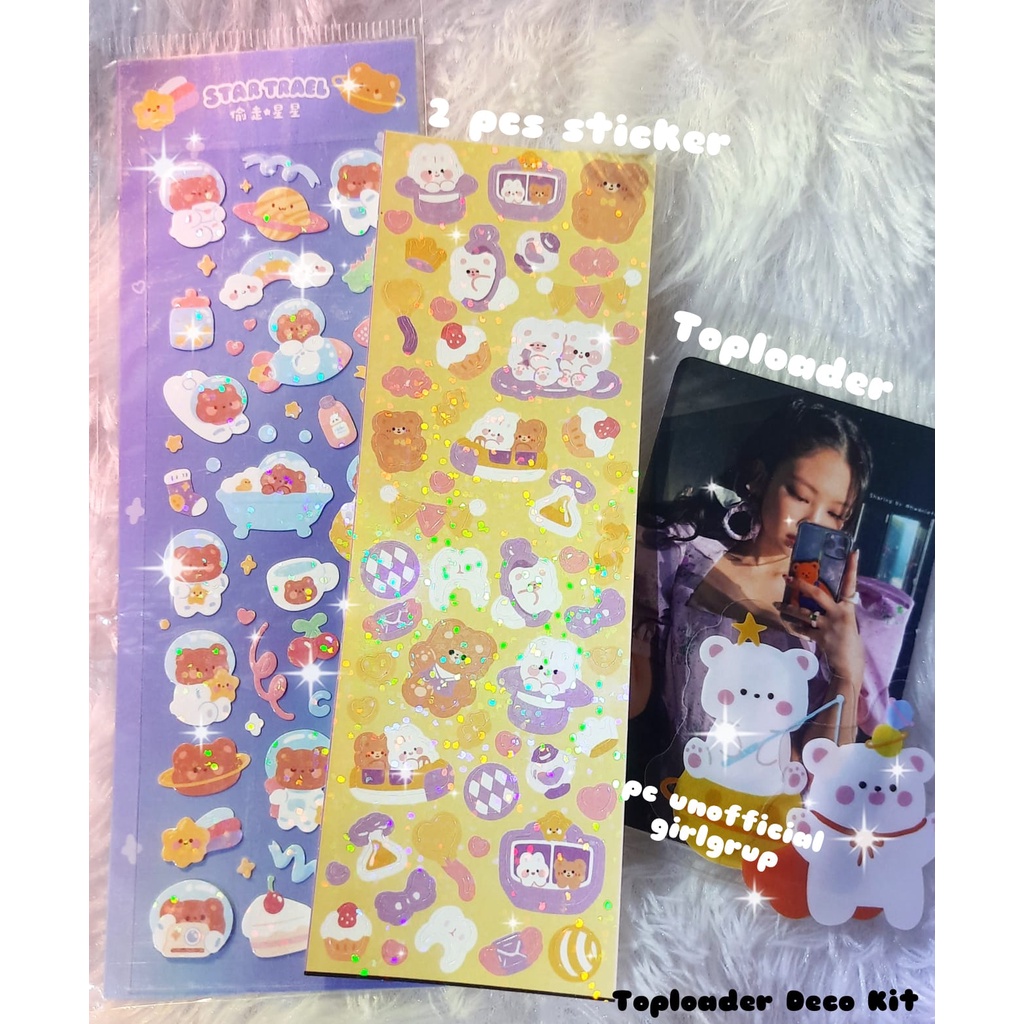 Jual STICKER DEKOR TOPLOADER DIY KIT | Shopee Indonesia