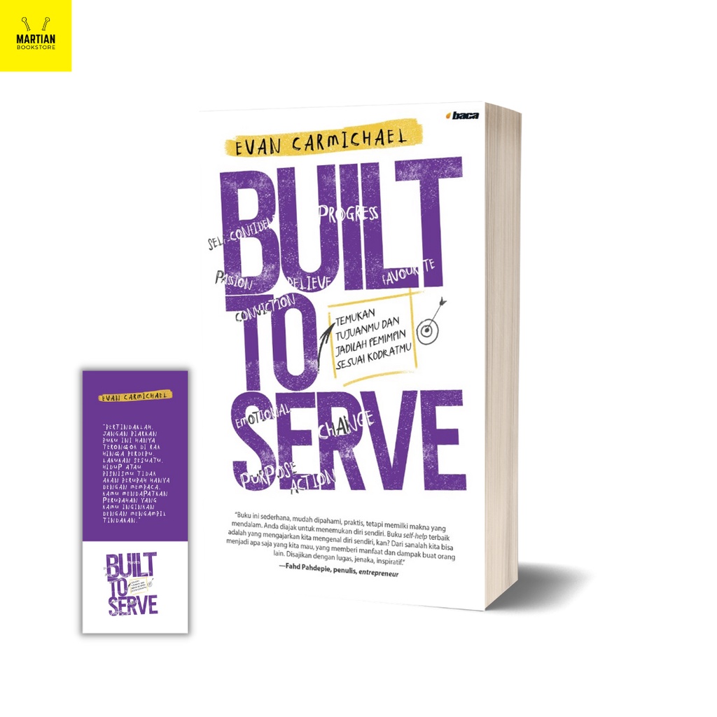 Jual Built to Serve - Evan Carmichael | Shopee Indonesia