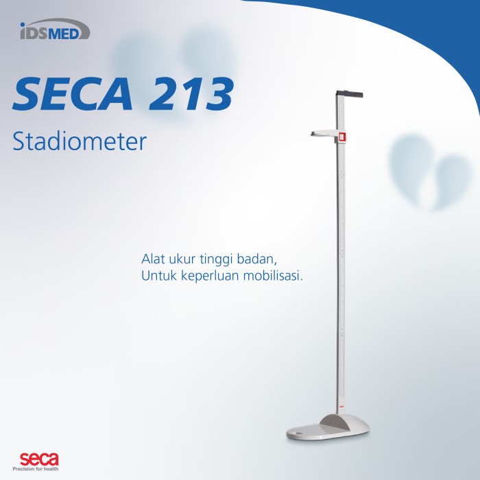 Jual Best Seller Seca 213 Pengukur Tinggi Badan (Portable - Hospital Grade) | Shopee Indonesia
