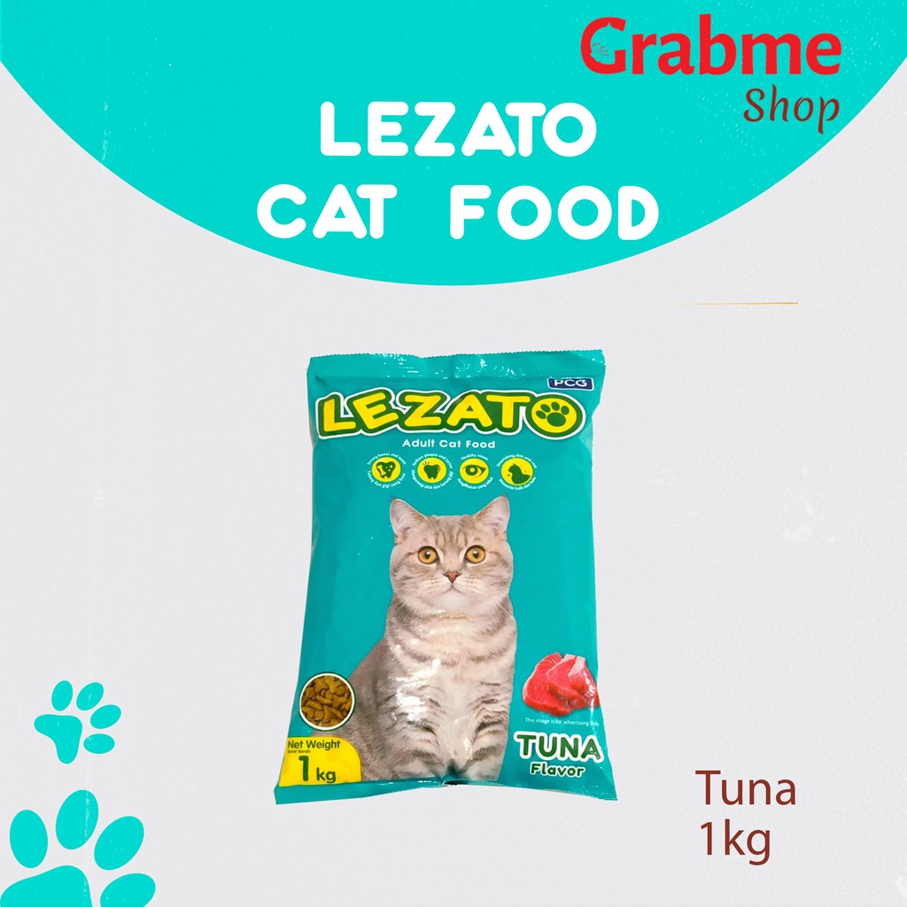 Jual Makanan Kucing Tuna Flavour LEZATO Adult 1 kg - Cat Food Murah ...