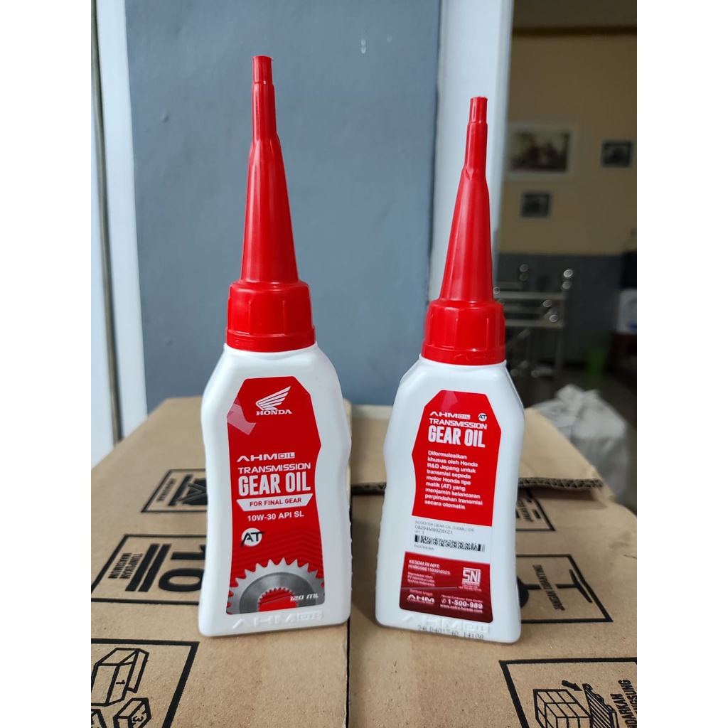 Jual Oli AHM Gear Oli Gardan Honda Gir Matik Matic 120ml Oli GARDAN ...