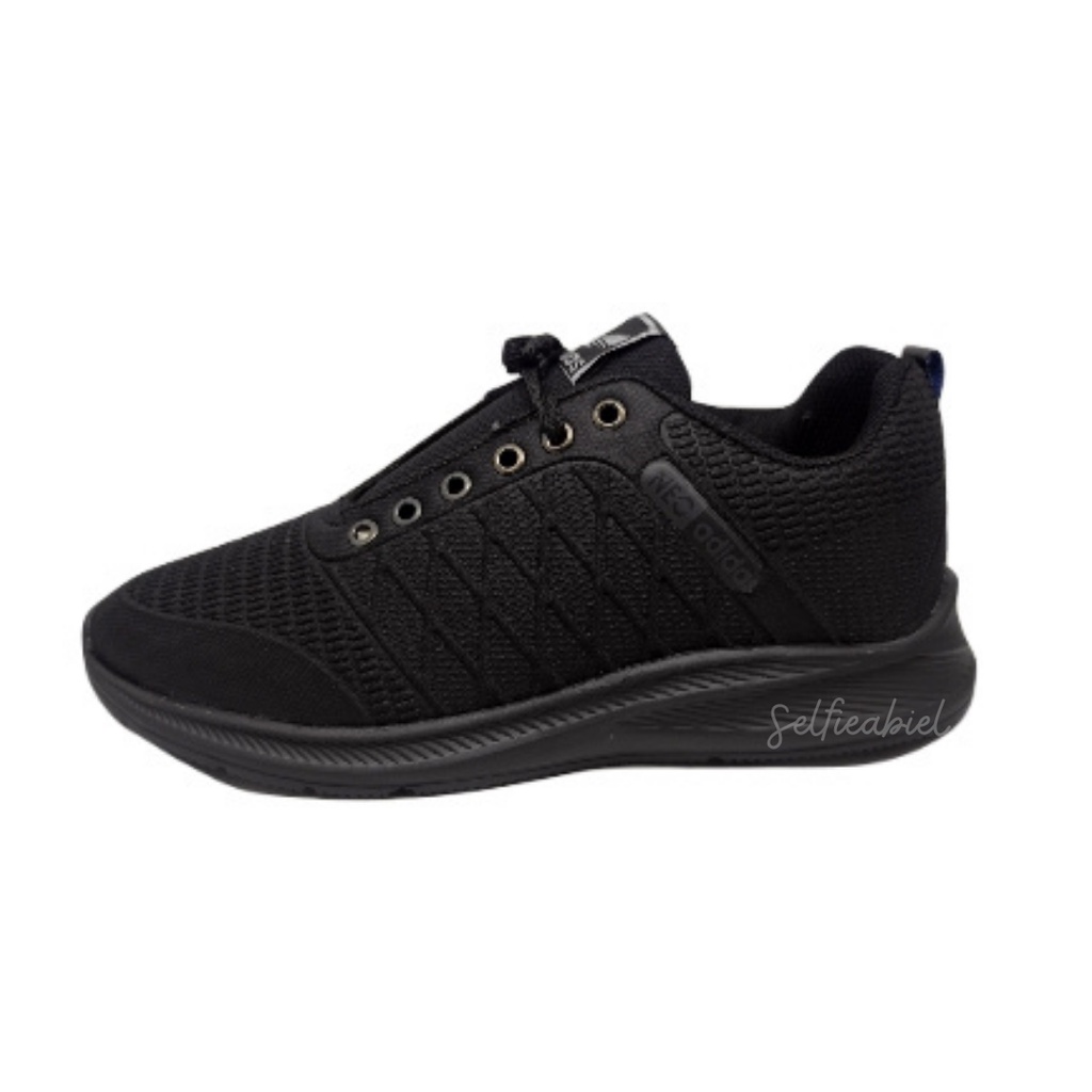 Jual Sepatu Sekolah Hitam Polos Black | Shopee Indonesia