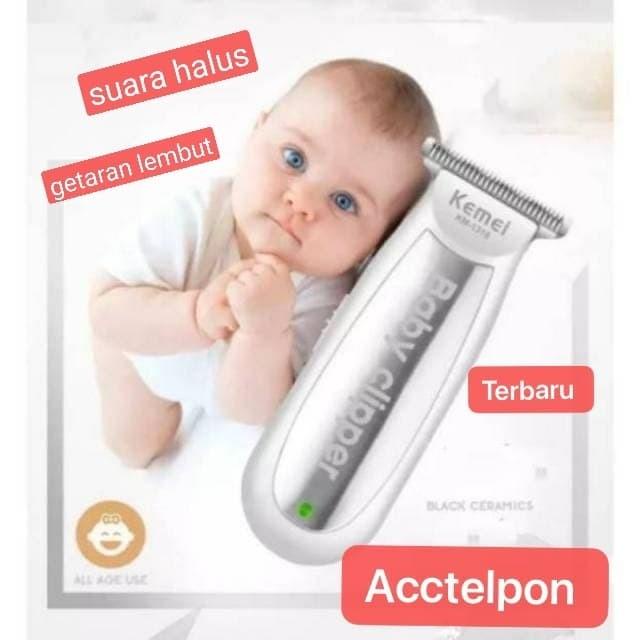 Jual kemei km 1319 alat cukur rambut bayi mesin cukur baby kemei km ...