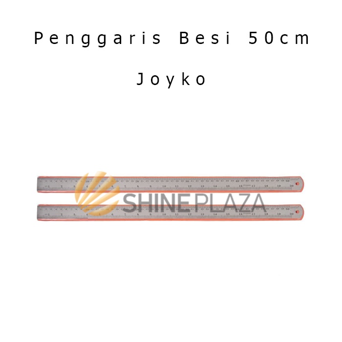 Jual Penggaris Besi Joyko 50cm - Stainless Steel Ruler Joyko RL-ST50 50 ...