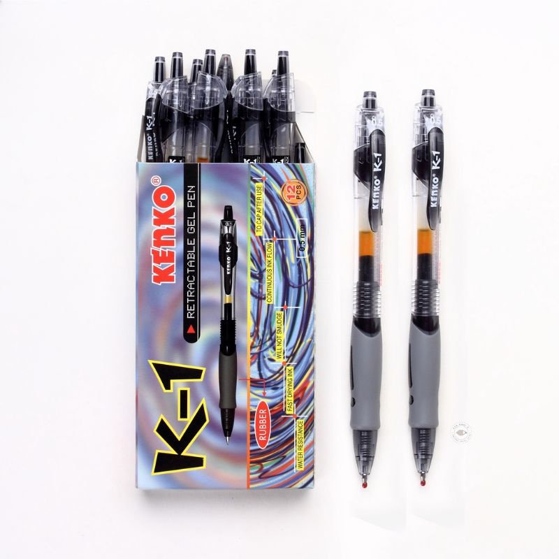 Jual Pulpen GEL KENKO K1 / Retractable Gel Pen(6 pcs) | Shopee Indonesia