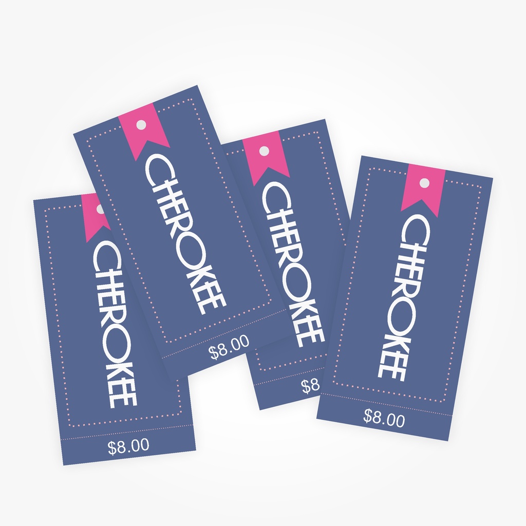 Jual HANGTAG CHEROKEE // LABEL BAJU // HANGTAG BRANDED | Shopee Indonesia