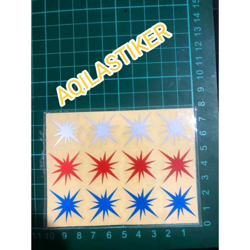 Jual stiker bintang sticker star cutting | Shopee Indonesia