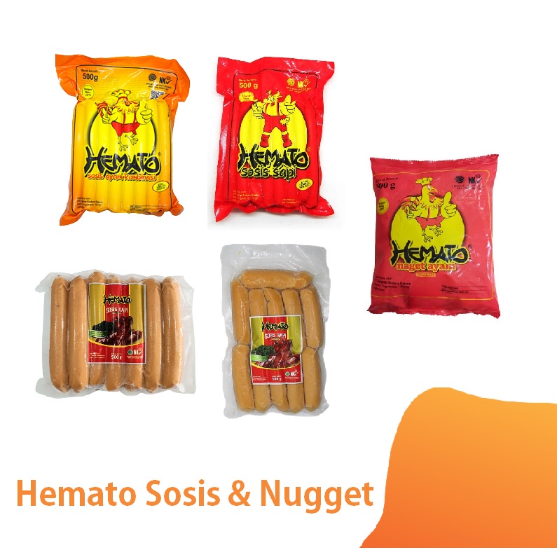 Jual Hemato Nugget / Sosis Sapi Ayam / Sosis Bakar Sapi Jumbo Mini ...