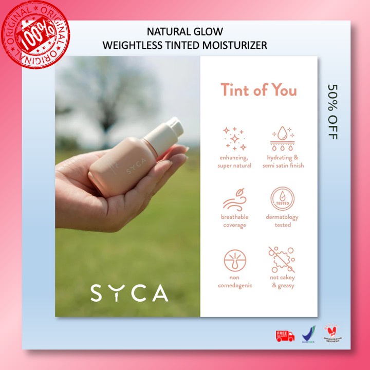 Jual Syca A tint of You - Natural Glow Weightless Tinted Moisturizer ...