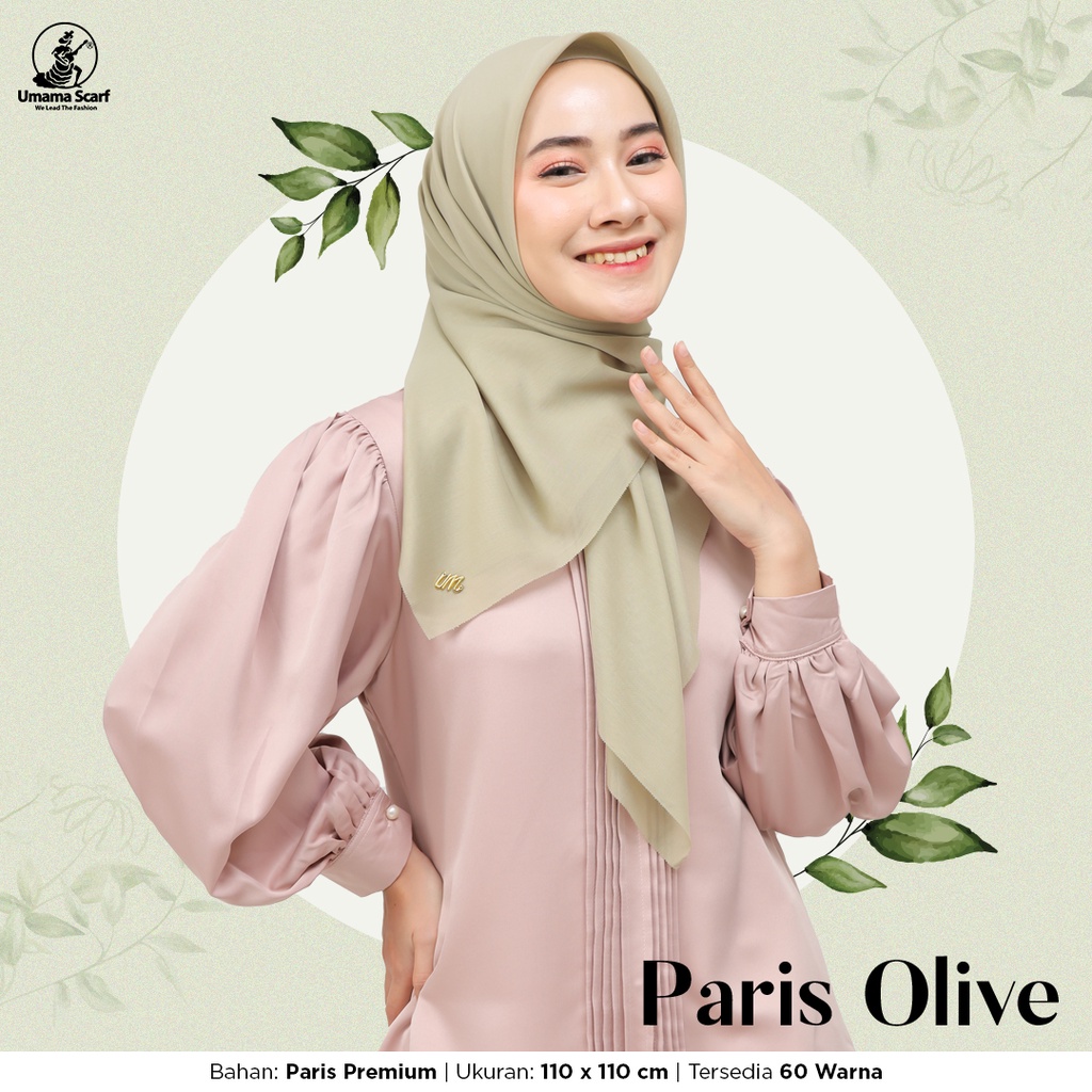 Jual Umama Scarf - Kerudung Polos Jilbab Segi Empat Hijab Daily Paris ...