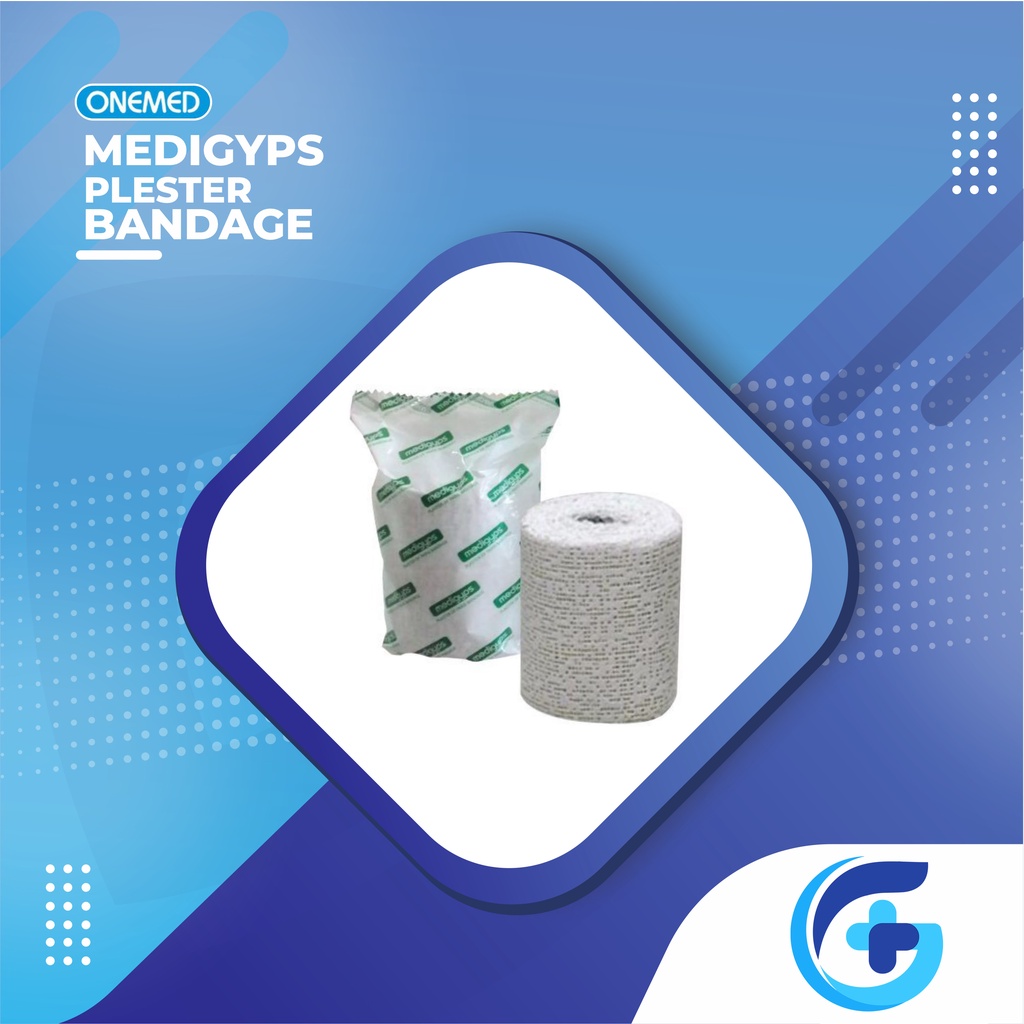 Jual MEDIGYPS PLESTER BANDAGE/ GIPS / GYPS ONEMED UKURAN 3INCH , 4 INCH ...