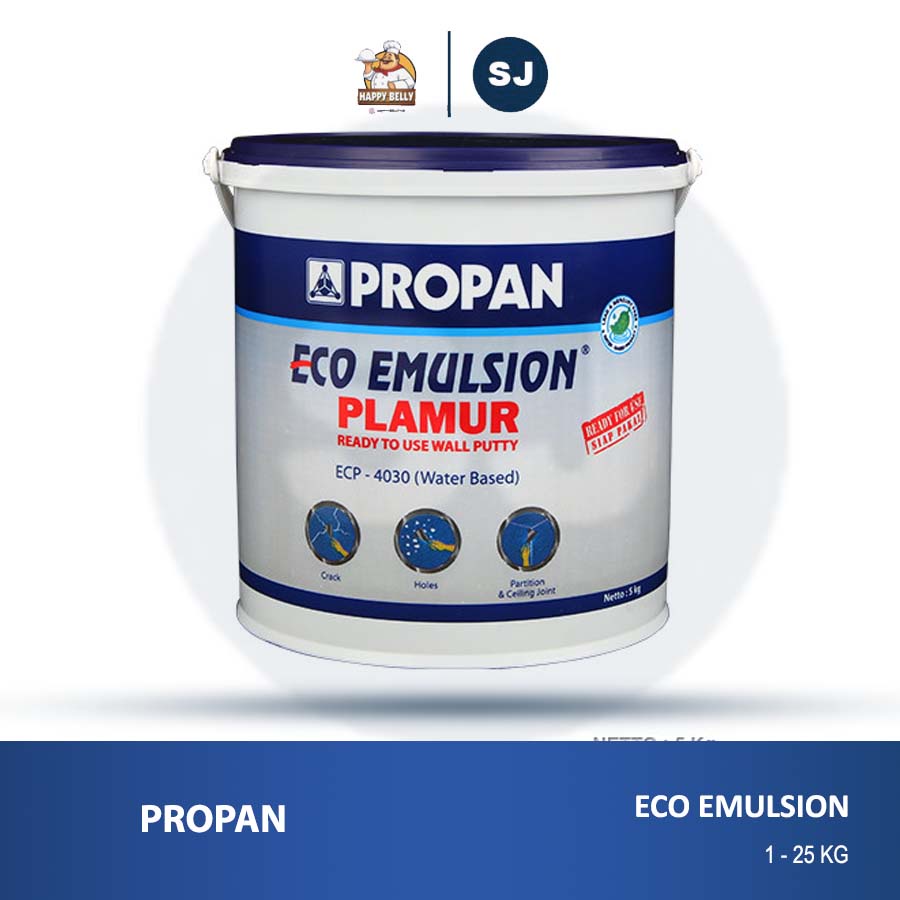 Jual cat dasar tembok propan eco emulsion plamur ECP-4030 1 kg | Shopee ...