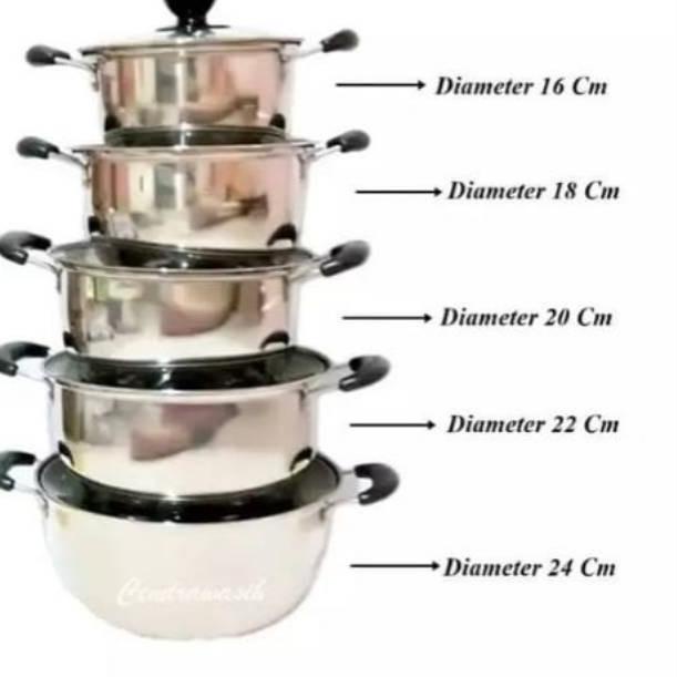 Jual VIRAL PANCI SET 5 PCS TUTUP KACA / PANCI SET STAINLESS TEBAL ...