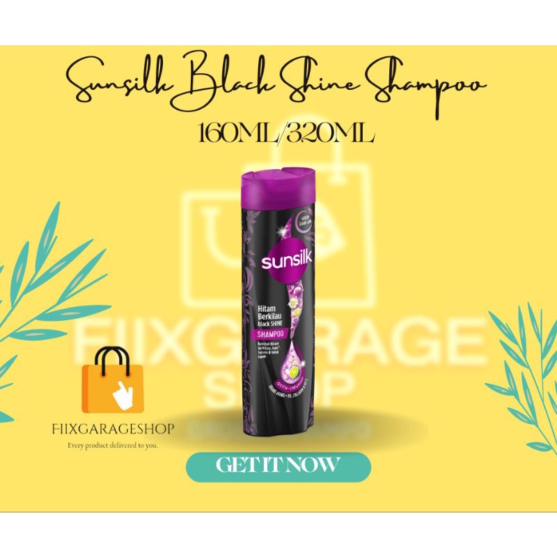 Jual sunsilk hitam black 160ml/320ml | Shopee Indonesia