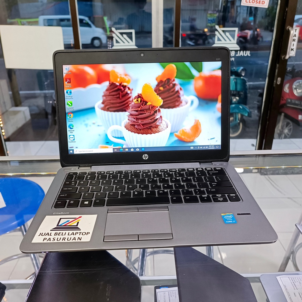 Jual Hp elitebook 820 G2 (i7 gen-5 Ram 8gb SSD 256gb Backlite keyboard ...