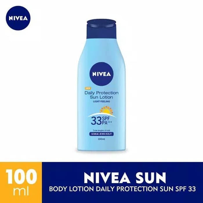 Jual Nivea Daily Sun Lotion SPF 33 100ml | Shopee Indonesia
