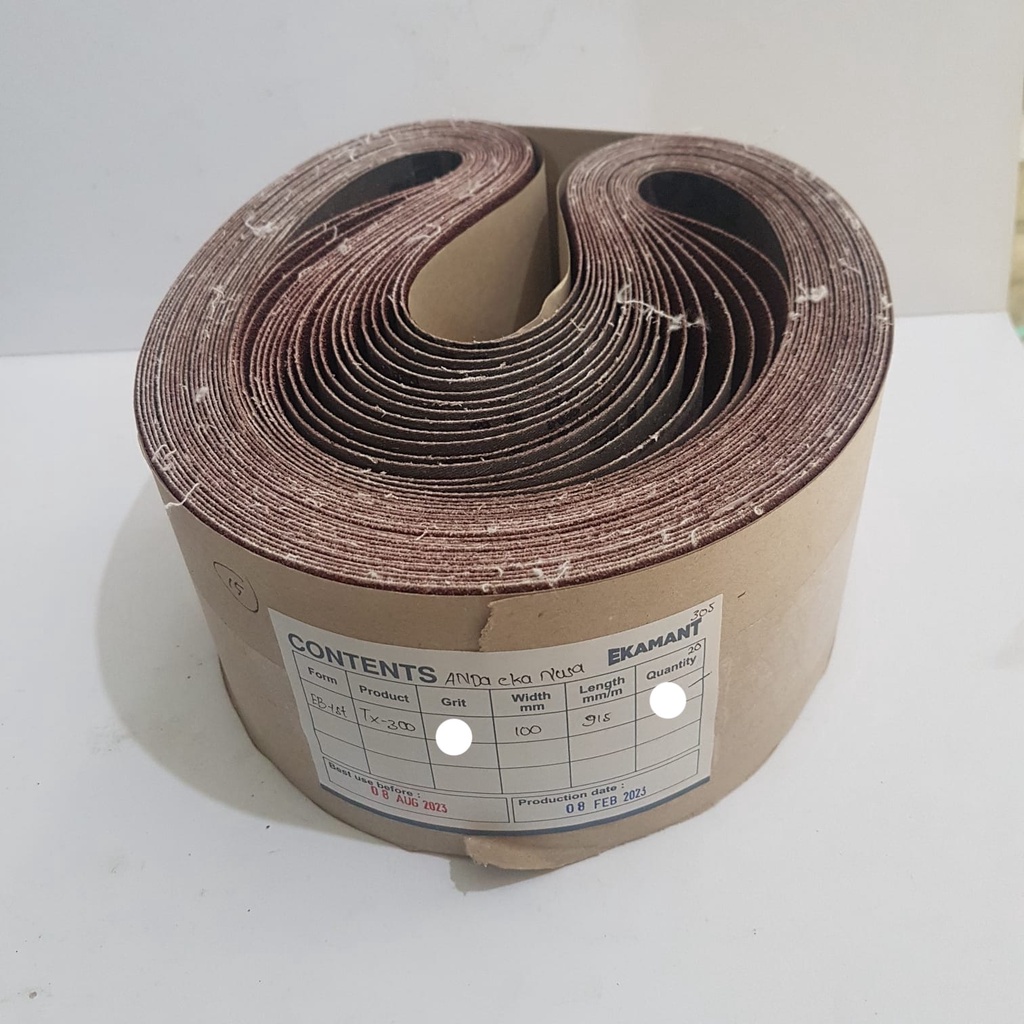 Jual Amplas Belt Sander 100 x 915 untuk Disc and Belt Sander duduk 4" x ...