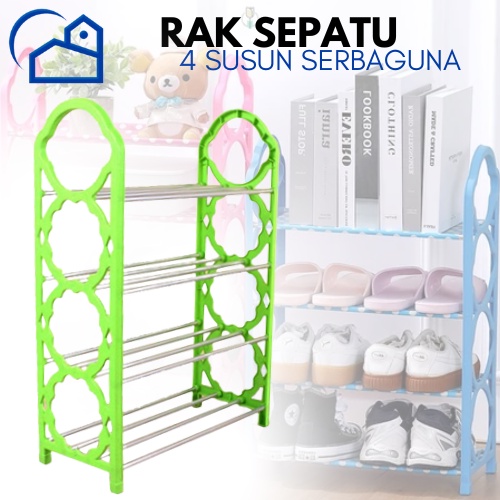 Jual Rak Sepatu Portable Rak Sepatu Sandal Hambal Rak Sandal Sepatu ...