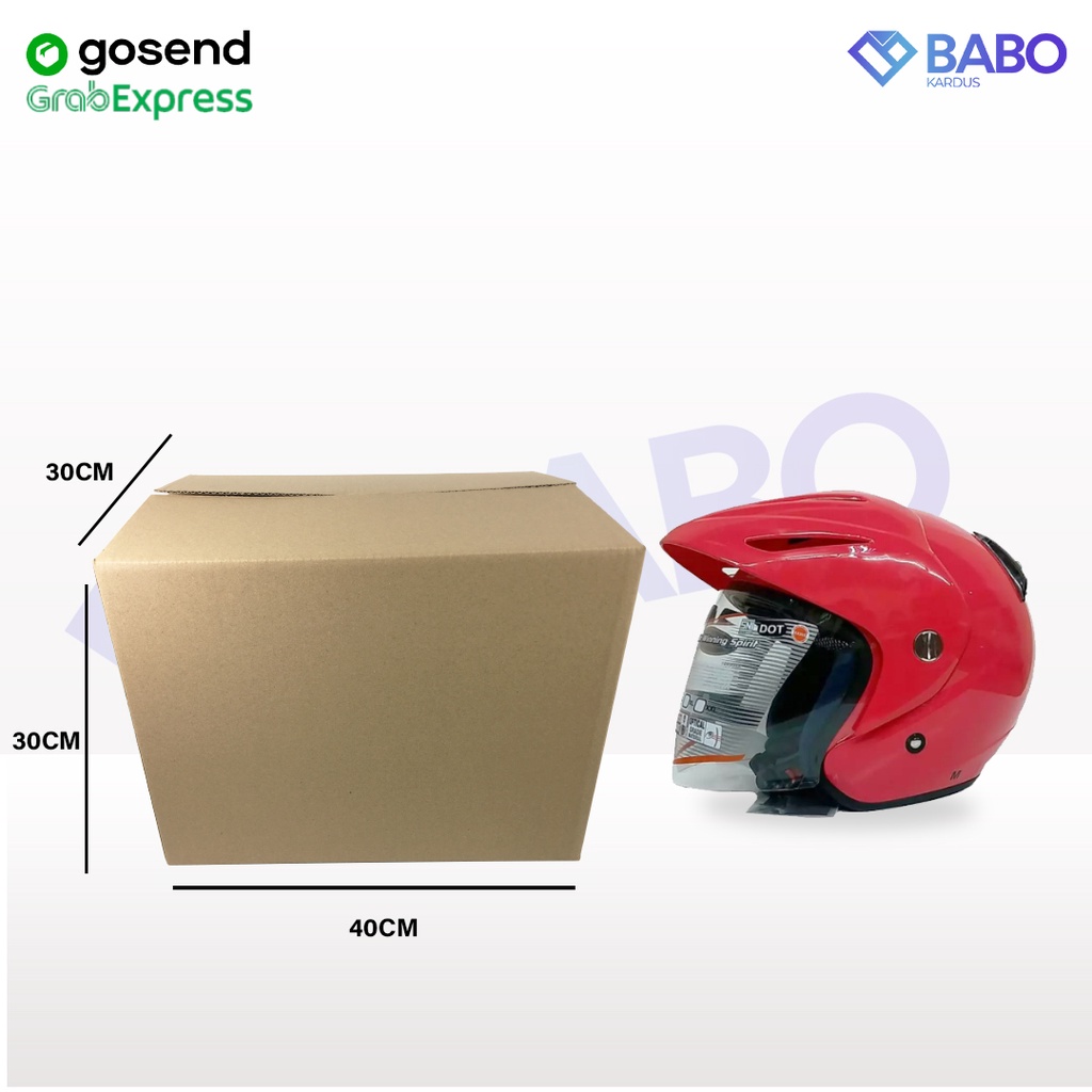 Jual Box Arsip 40x30x30 cm Kardus/Box/File/Buku/Majalah/Koran/Kertas ...