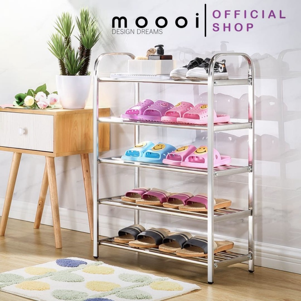 Jual MOOOI Rak Sepatu tingkat/ rak sepatu kokoh/tempat sepatu sendal ...