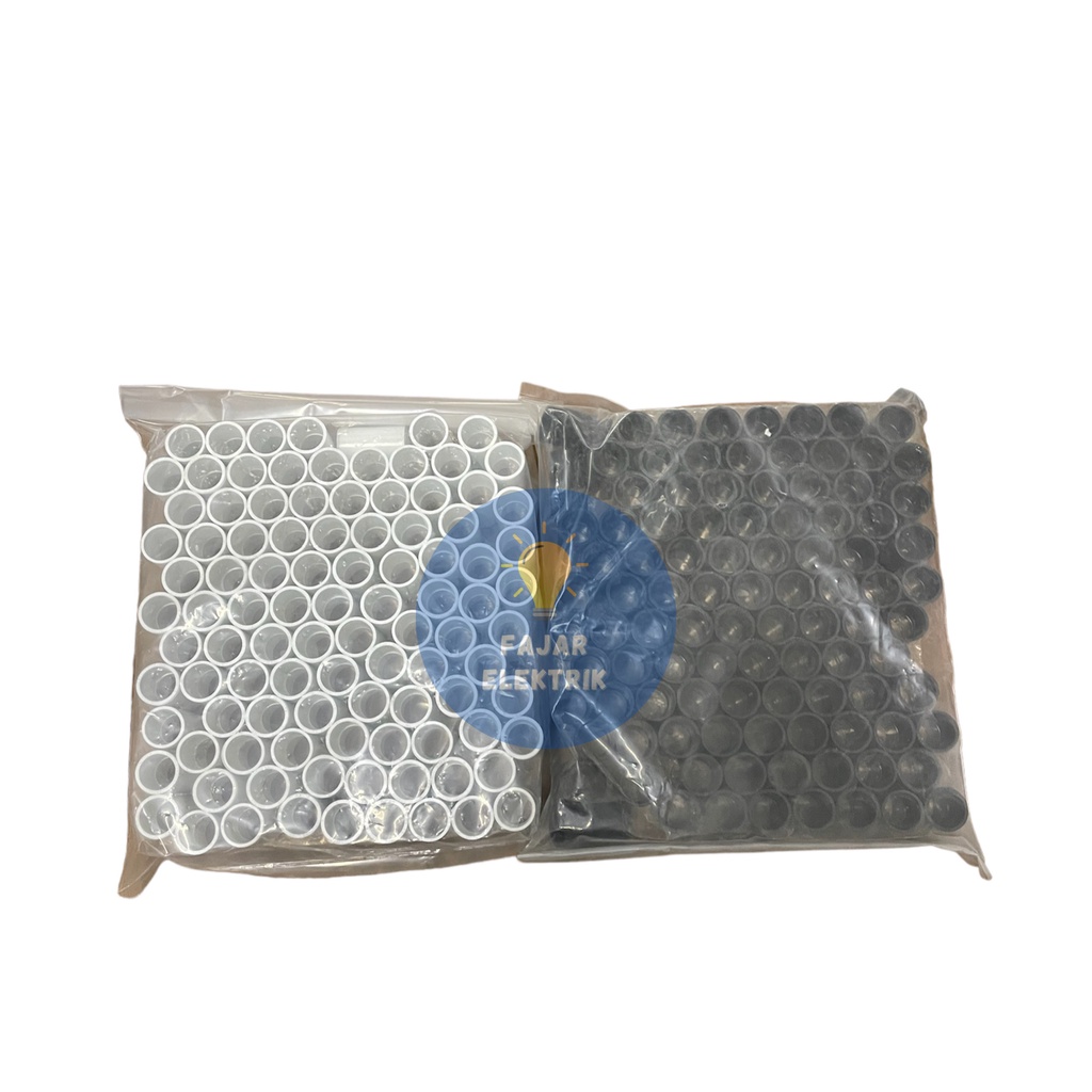 Jual BOSS SOK PIPA LISTRIK CONDUIT 20 MM HITAM/ PUTIH 100 PCS | Shopee ...