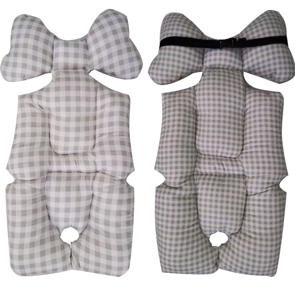 Jual GREY SQUARE KATUN JEPANG Alas STROLLER PAD stroler kereta dorong ...