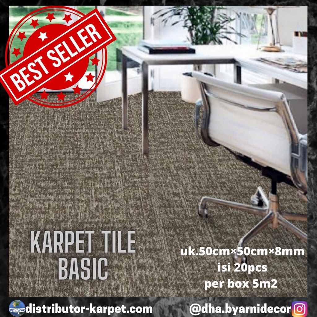 Jual Karpet Tile Beyond Basic 50cm x 50cm | Karpet Lantai Kantor Bahan ...